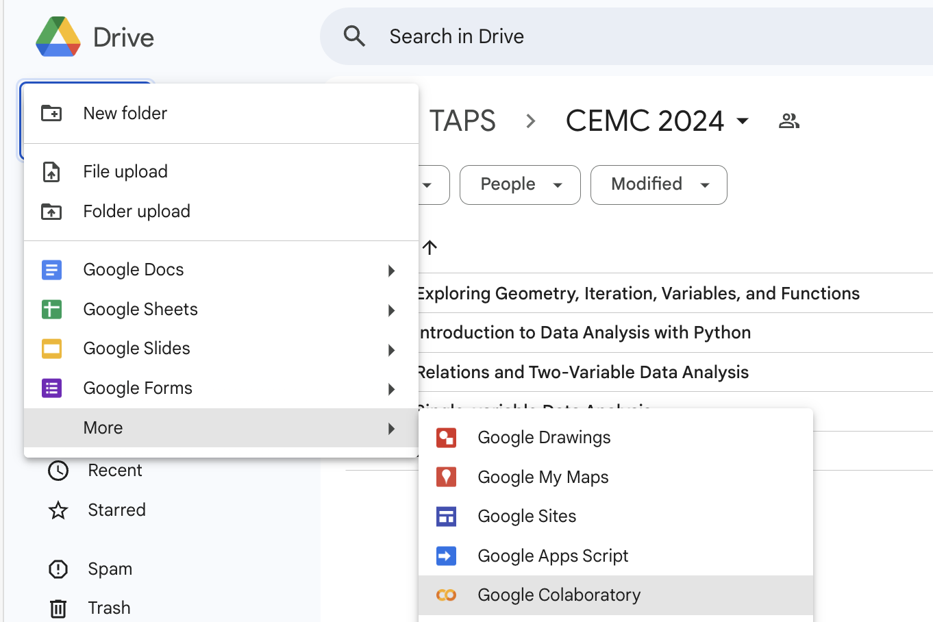 Integrate Coding in Mathematics using Python, Jupyter Notebooks, and Google Colab